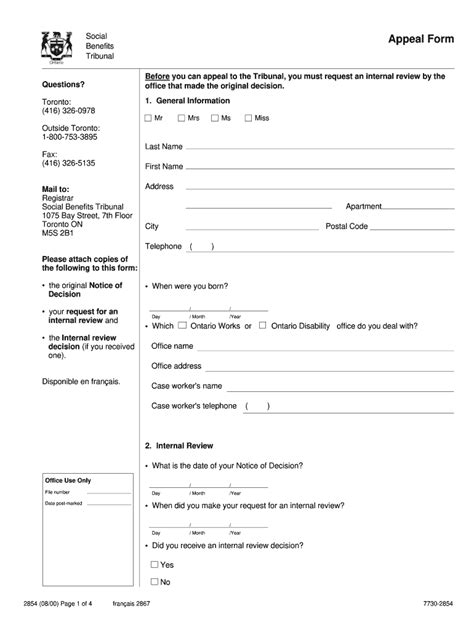 Printable Odsp Application Form Fill Out And Sign Online Dochub