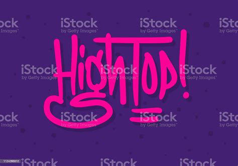 높은 상위 레이블 표시 로고 손으로 그린 브러쉬 서 유형 디자인 벡터 그래픽 문자 1위에 대한 스톡 벡터 아트 및 기타 이미지 1위 경쟁 계급 Istock