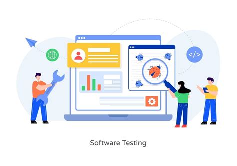 Software Testing Bug Vector Art At Vecteezy