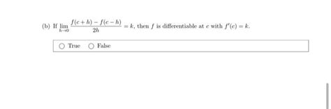 solved 1 let c k∈r let f i→r where i is an open interval