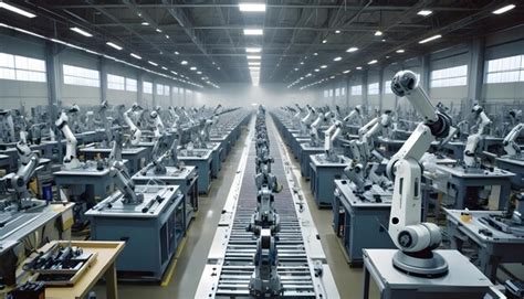 Future Factory With Artificial Intelligence Advanced Robotics And