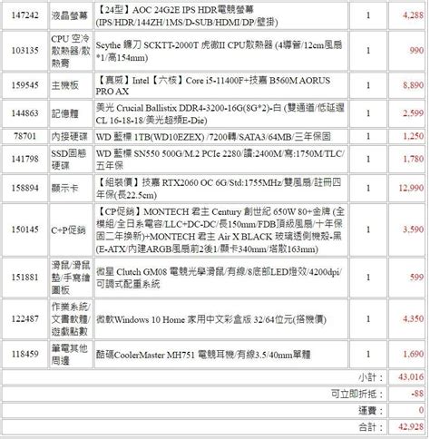 Re【問題】組好了單子 求健檢 電腦應用綜合討論 哈啦板 巴哈姆特