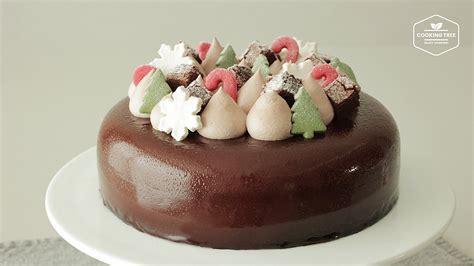 크리스마스 브라우니 초콜릿 치즈케이크 만들기 네이버 Tv