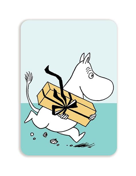 Putinki Moomin Postcard Hurraa