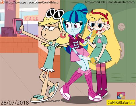 Leni Loud Sonata Dusk Star Butterfly By Conikiblasu Fan On Deviantart