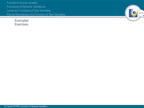Function Of Several Variables PDF