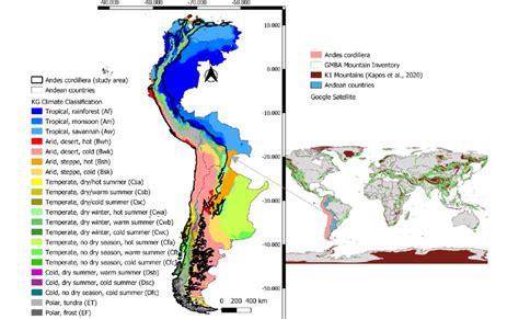 What Countries Are The Andes In