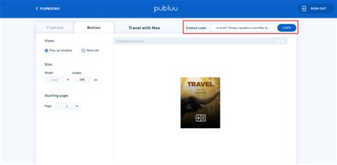 Embedding A Flipbook Into Your Email Publuu