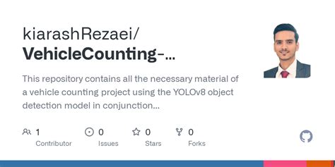 Github Kiarashrezaeivehiclecounting Yolov8 Bytetrack Iacv This
