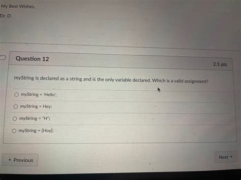 Answered Mystring Is Declared As A String And Is Bartleby