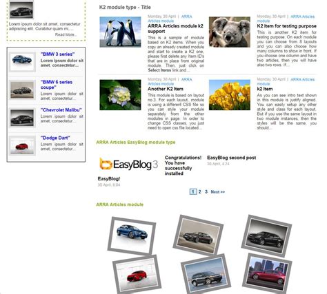 Arra Articles Module Custom Joomla Extensions