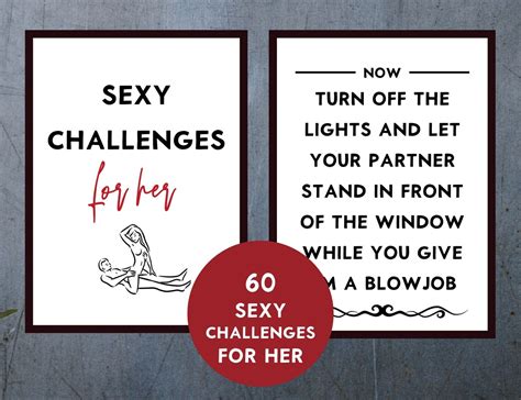 Valentine Sex Game Sex Challenges Printable Kinky Game For Couples Valentine Gift