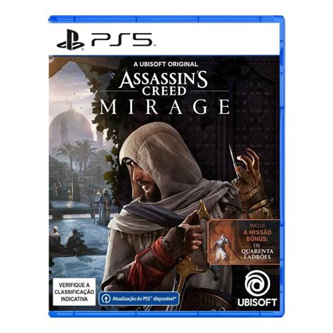 Assassins Creed Mirage Ps5 Mídia Digital Paulista Games