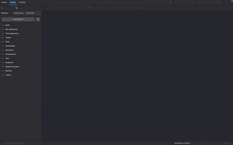 Setting Up Your Score Musescore