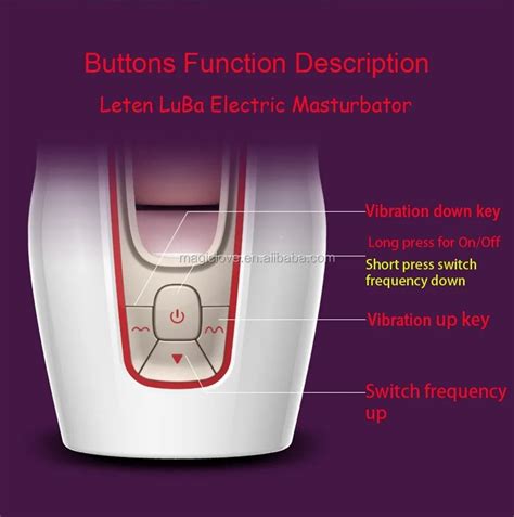 Leten Mini Automatic Masturbation Cup Realistic Vagina Strong Suction Vibration Sex Doll