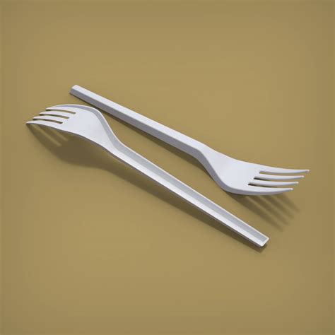 Printable Fork 3d Model By Furqan03