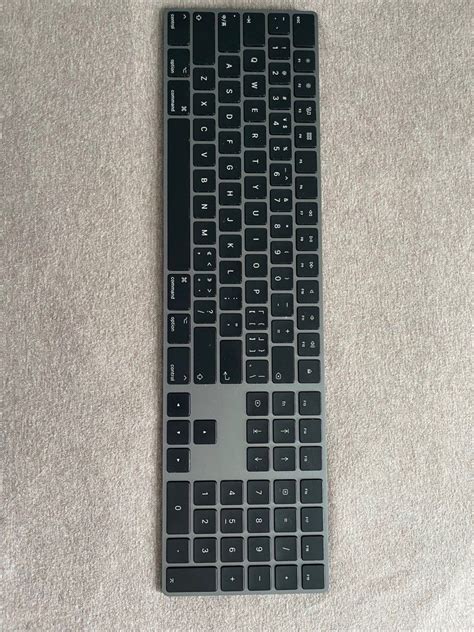 Apple Magic Keyboard With Numeric Keypad Black Year 2017 On Carousell