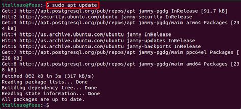 How To Install And Set Up Postgresql Database On Ubuntu 2204 Its Linux Foss