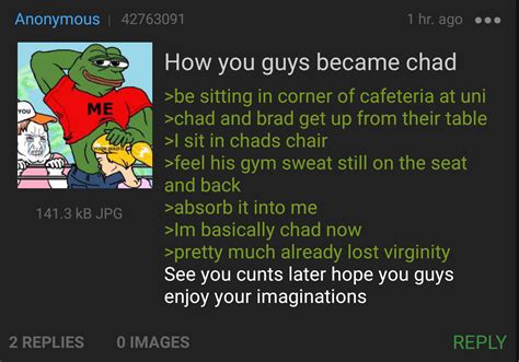 Anon Becomes Chad R Chan