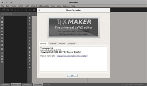 Texmaker 5 0 Editor LaTeX Con Visor Para PDF En Ubuntu 17 04
