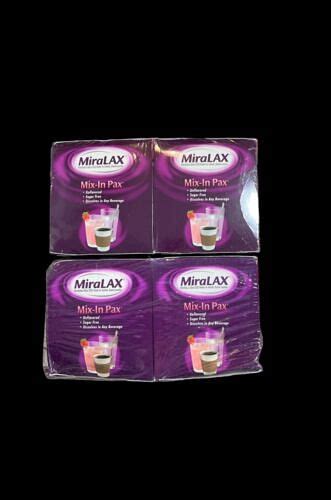 Buy Miralax Mix In Pax Single Dose Packets Lot Of 80 Exp 012024