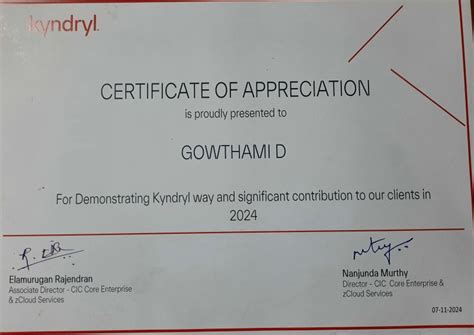 Gowthami D On Linkedin Starperformer Teamwork