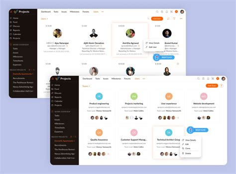 Context Menu In Zoho Projects