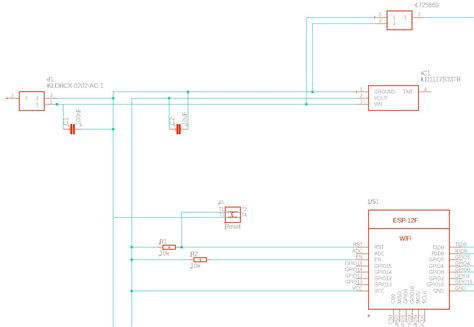ESP 8266 12F Reset Via Taster GPIO16 Mikrocontroller Net