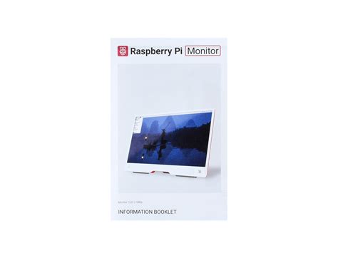 Raspberry Pi Monitor Red White Điện Tử Proe