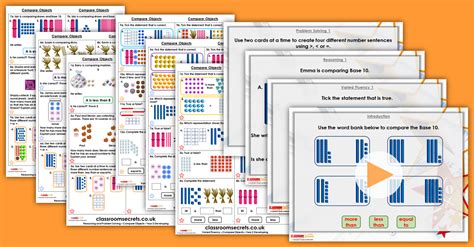 Compare Objects Year 2 Place Value Resource Pack Classroom Secrets