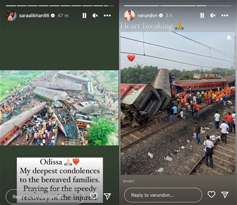 Odisha Train Accident Celebrities Express Grief Offers Condolences To