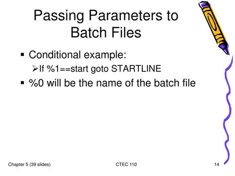 Ppt Chapter 5 Using Batch Files Powerpoint Presentation Free