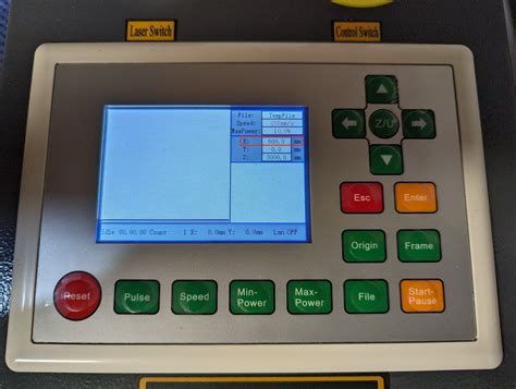 Omtech 60w Co2 Laser Calibration X Axis Issue Community Laser Talk Lightburn Software Forum