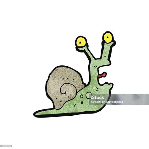 Siput Kartun Ilustrasi Stok Unduh Gambar Sekarang Doodle Ilustrasi Citra Imut