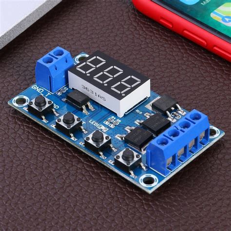 DC12V 24V Dual MOS Time Delay Trigger Cycle Timer Control Module W Optocoupler EBay