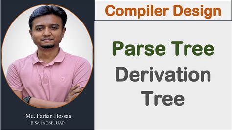 Lec 11 Parse Tree Derivation Tree Compiler Design Bangla