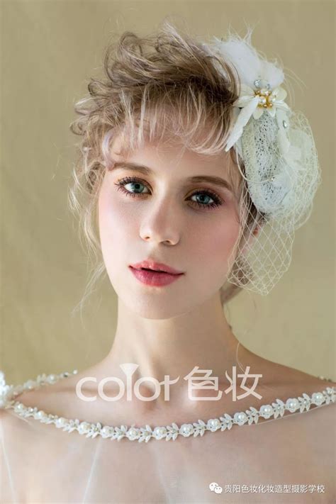 感受一下色妆新娘妆面造型，你原来可以这么美 手把手