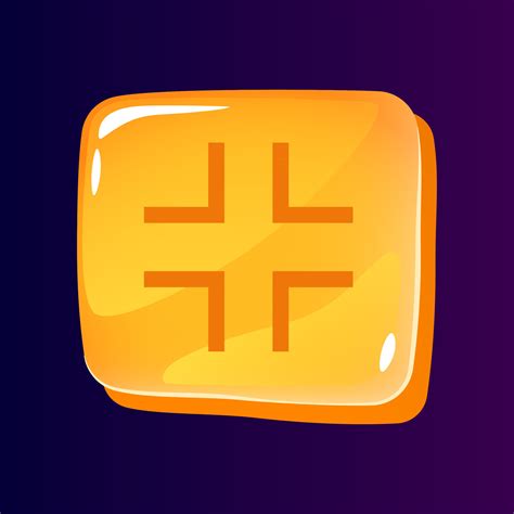 Screen Minimize Glossy Ui Button With Pixelated Icon Vector Art At Vecteezy