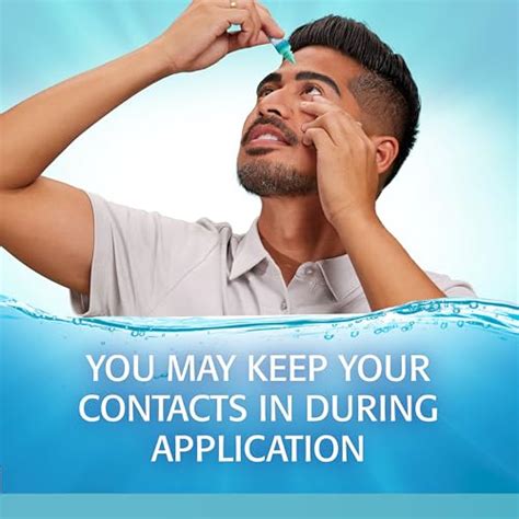 Refresh Contacts Contact Lens Comfort Drops Artificial Tears Contact