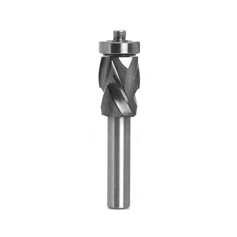 Solid Carbide Compression Spiral Flush Trim Router Bit With Bearing Findbuytool