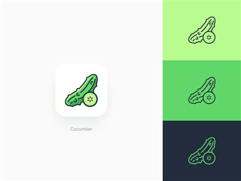 Cucumber Icon By Yokai On Dribbble