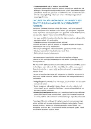 Solution For Effective Revenue Cycle Management Pdf