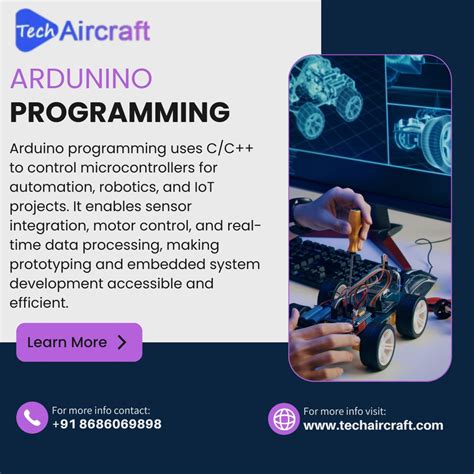 Dive Into The World Of Innovation With Techaircrafts Arduino Programming Courses Techaircraft