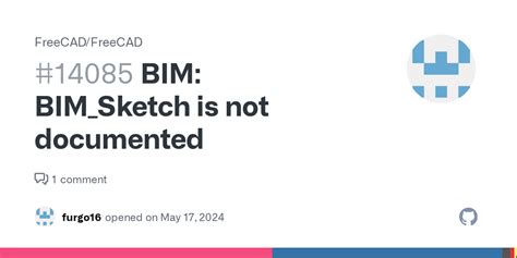 BIM BIM Sketch Is Not Documented Issue FreeCAD FreeCAD GitHub