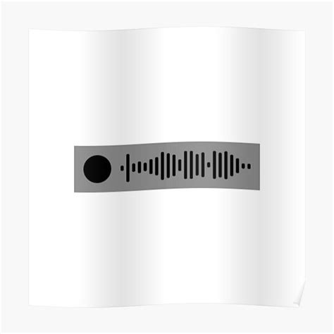 Dandelions By Ruth B Spotify Scan Code Poster For Sale By Sisters