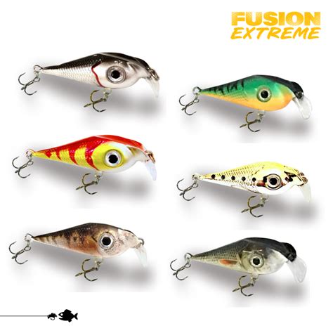 Fusion Extreme 6 Pack Walleye Pickerel Combo Kit Lucky Bug Lures