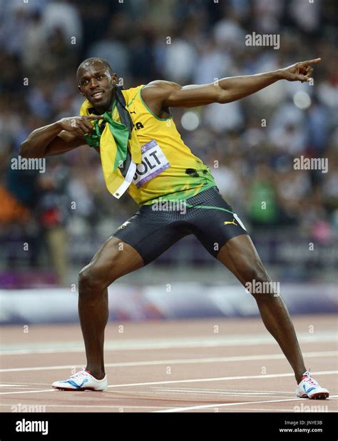 Usain Bolt Pose Logo
