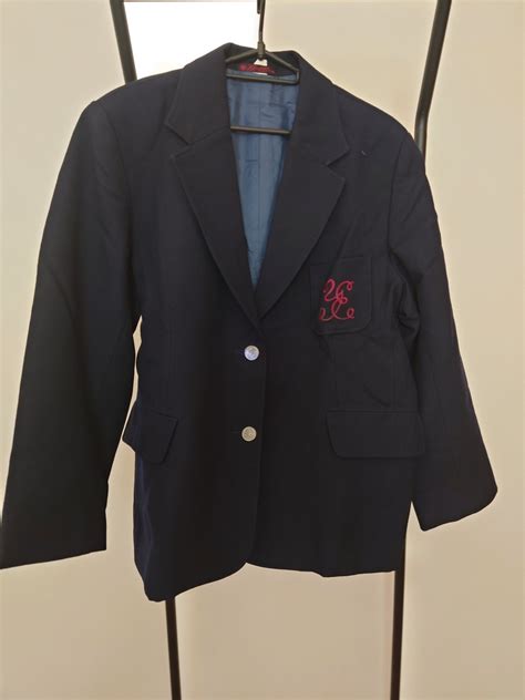 制服市場 山梨県山梨英和中学高校 ブレザー 大きいサイズ 送料無料