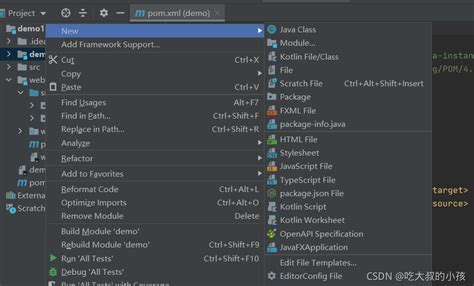解决idea新建maven项目后无法新建package和java Class为啥创建的项目无法创建class类 Csdn博客