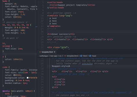 prettier ignore is ignored · issue 59 · sveltejs prettier plugin